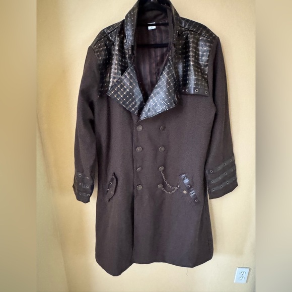Spirit | Jackets & Coats | Spirit Halloween Steampunk Mens Long Jacket ...